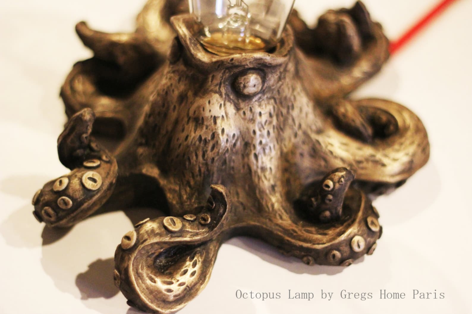 Octopus Lamp Steampunk Vintage - Etsy UK