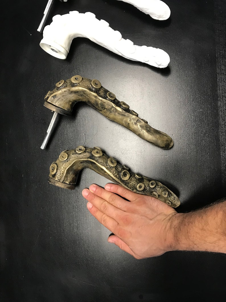Turning Octopus Tentacle Door Handle - Etsy