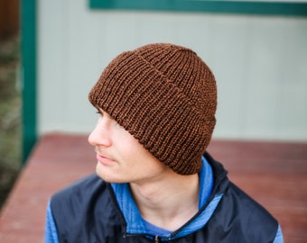 Aaron Bonnet PDF PATTERN Newborn Knit Bonnet Hat Photo - Etsy