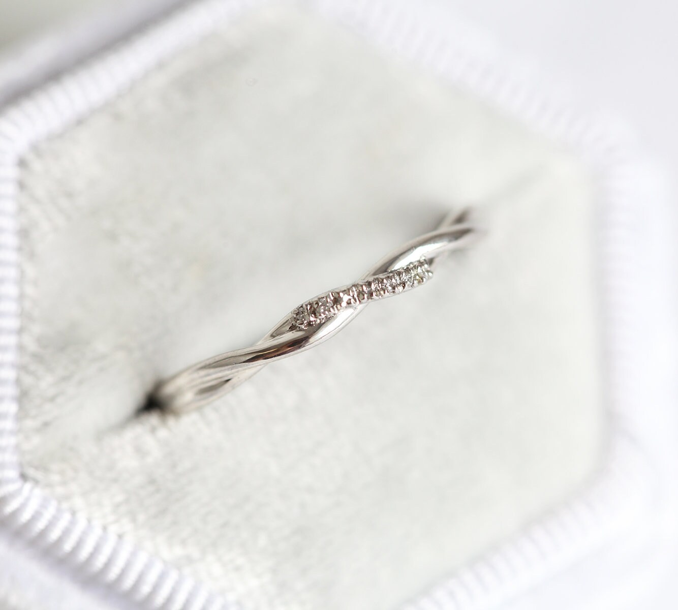 Twisted Band Rope Wedding Ring Twisted Rope Diamond Ring | Etsy