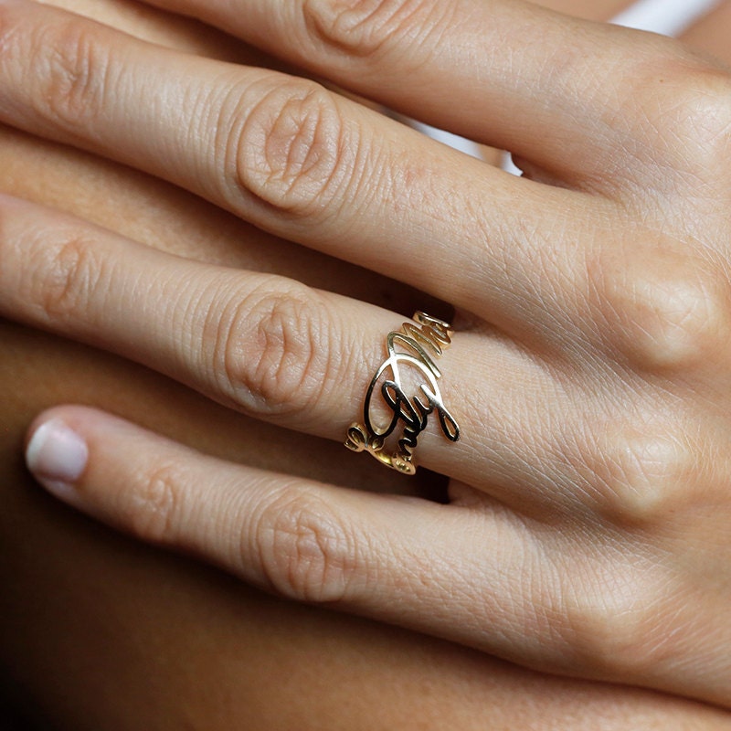 Signature Ring - Etsy