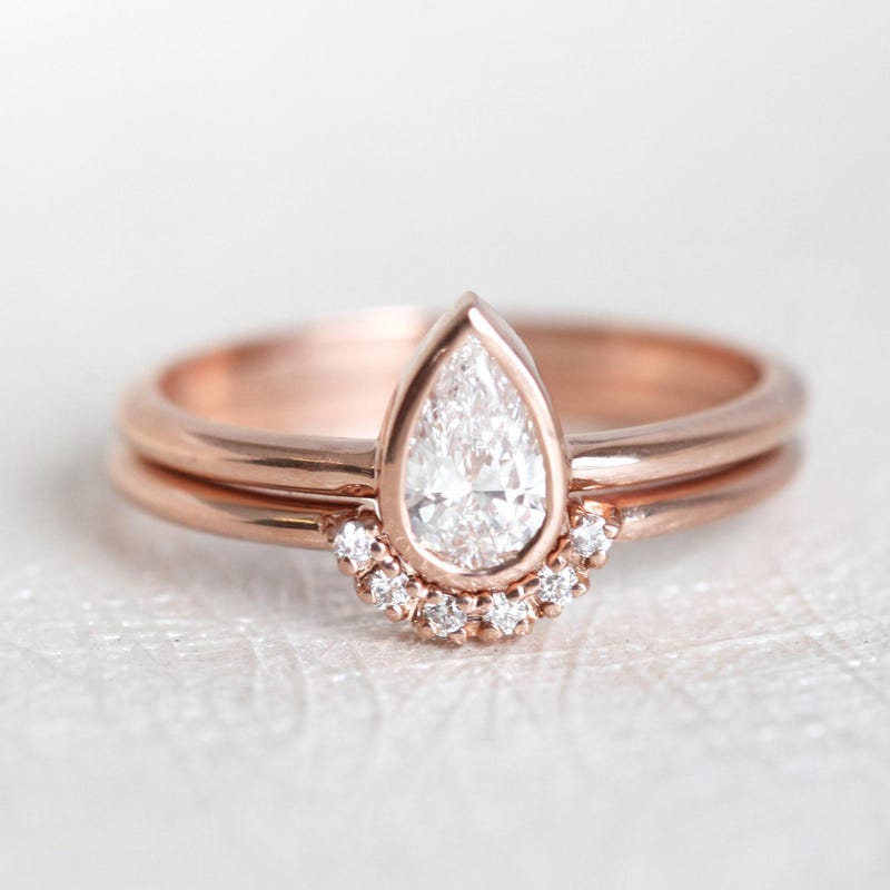 Simple Diamond Ring - Etsy