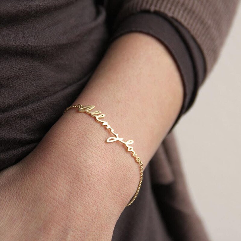 Signature Bracelet - Etsy