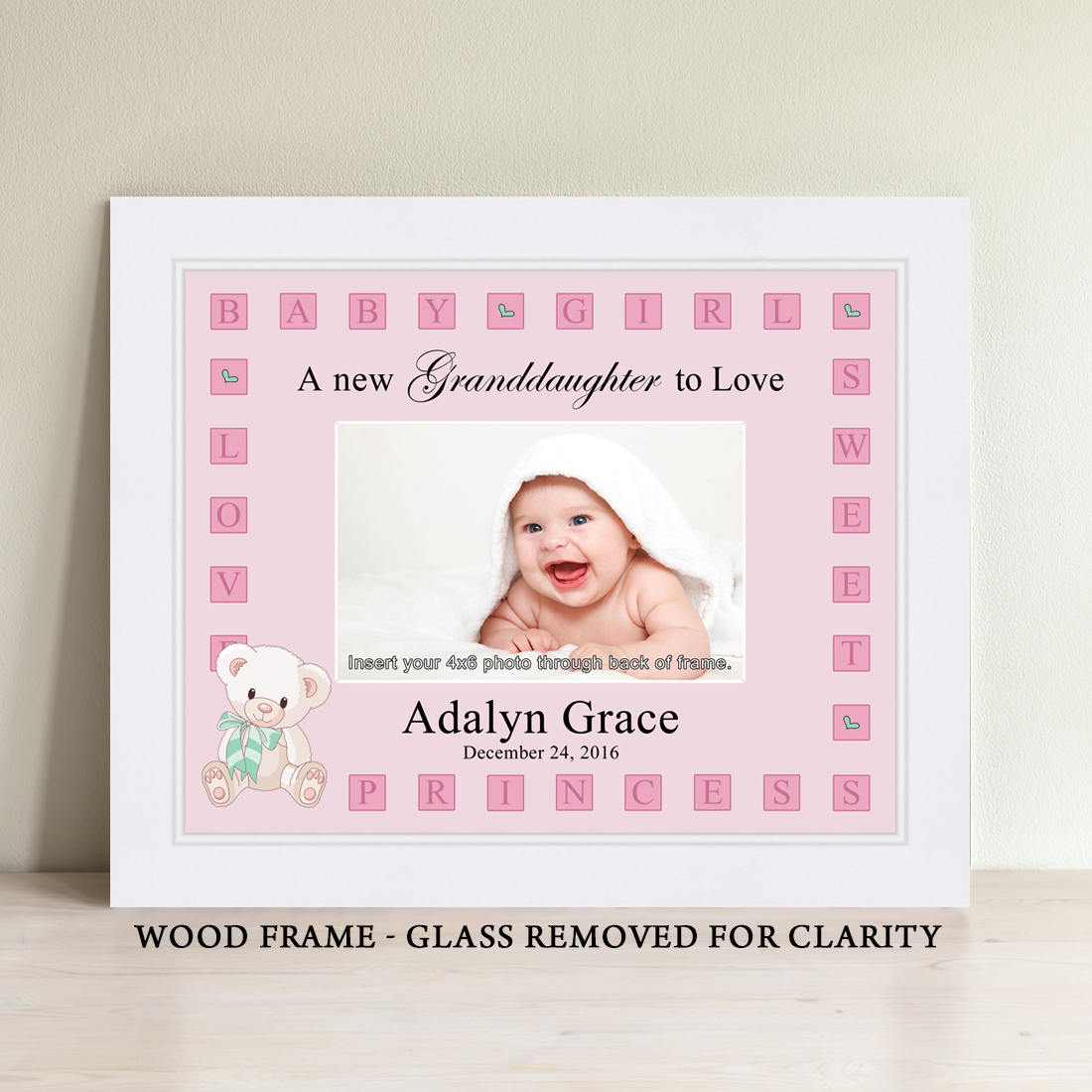 Personalized Baby Girl Picture Frame Baby Gift Personalized | Etsy