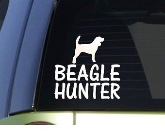 Rabbit hunting decal | Etsy