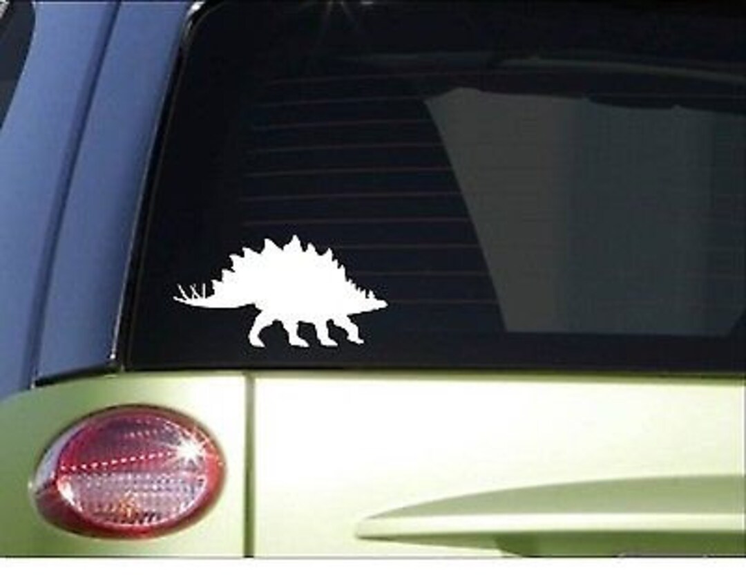 Stegosaurus *I064* 8" Sticker Decal Dinosaur Jurassic Fossil Bone - Etsy