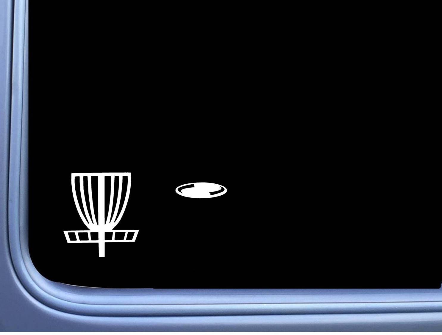 Disc Golf Plain L771 8 Inch Sticker Putter Driver Basket Decal - Etsy