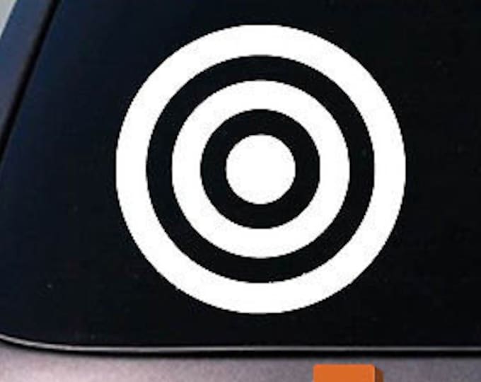 Bulls Eye Target Wall Decals Set of 10 Soft Bullet Darts Targets Kids ...