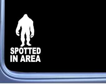 Bigfoot Sasquatch Vinyl Decal Big Foot Sticker Gone - Etsy