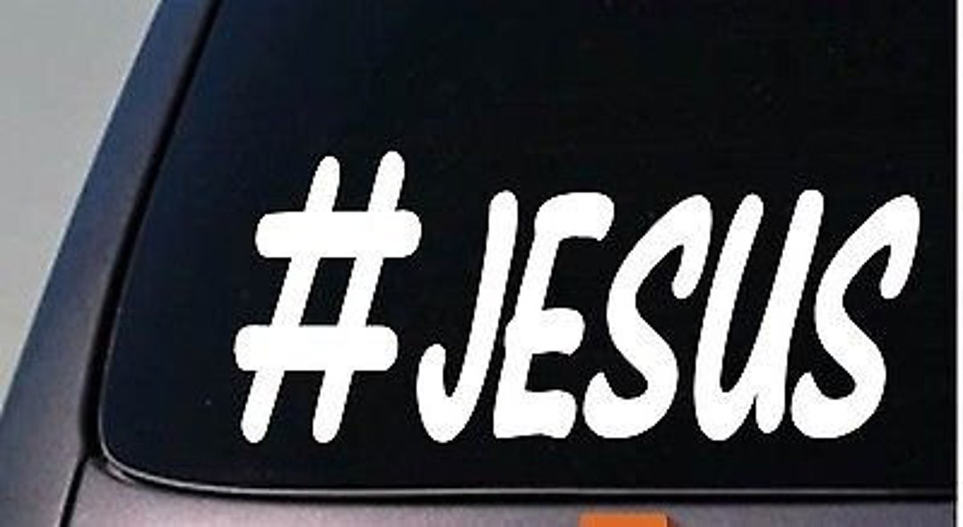 Hashtag Jesus Jdm Sticker Cross Decal Christian Church *E049* - Etsy