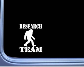 Bigfoot Research Team Decal - Etsy