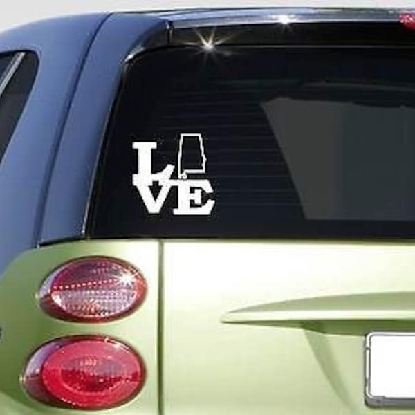 Alabama Window Decal - Etsy