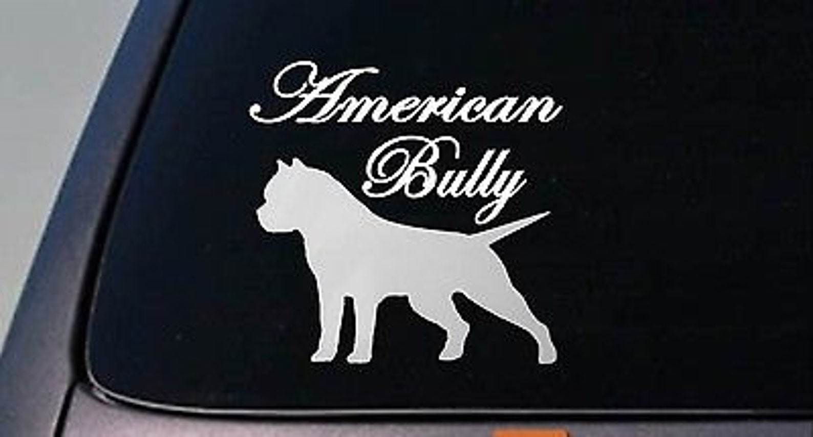 American Bully Dog Sticker Car Decal Window Laptop - Etsy