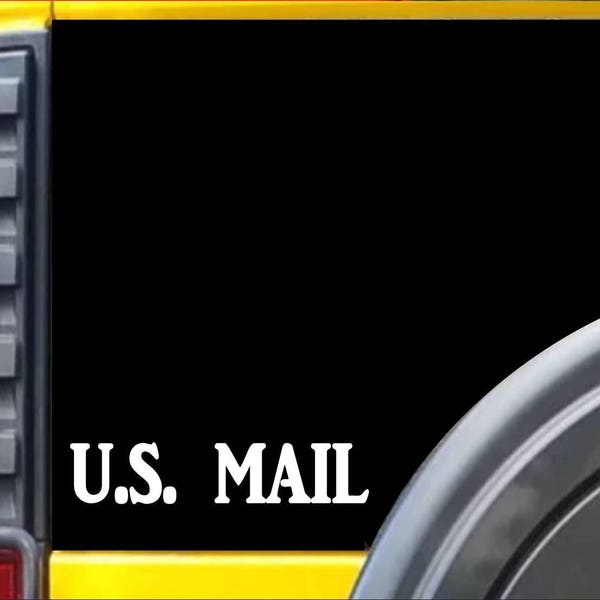 Mail Carrier Decal - Etsy