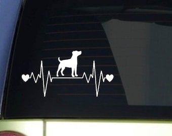 Jack Russell Terrier Infinity Sticker H389 4 X 8.5 Inch | Etsy