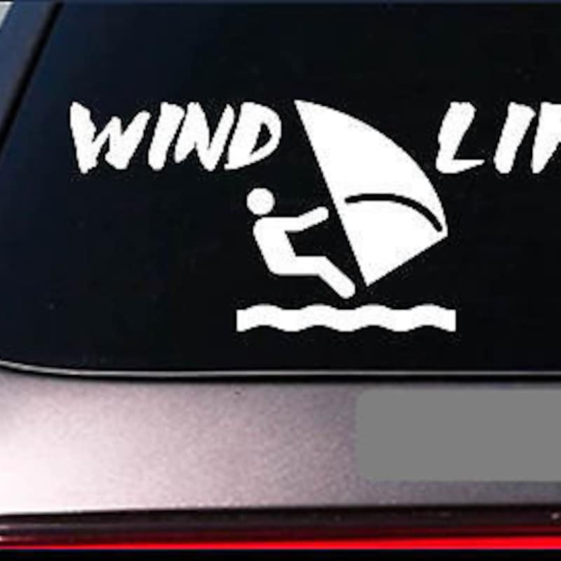 Windsurfing Decal - Etsy