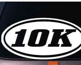 10k Car Decal - Etsy