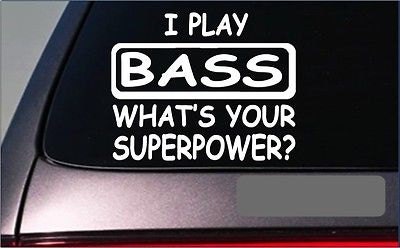 Bass 8 Sticker Decal G354 Guitar Strings Tuner | Etsy