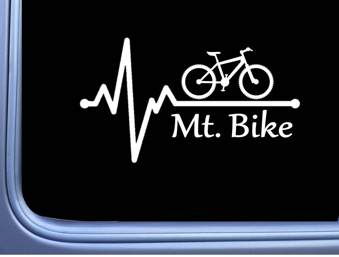 Mountain Bike Lifeline Word M440 6" Decal Grips Pedals Bottle Holder ...