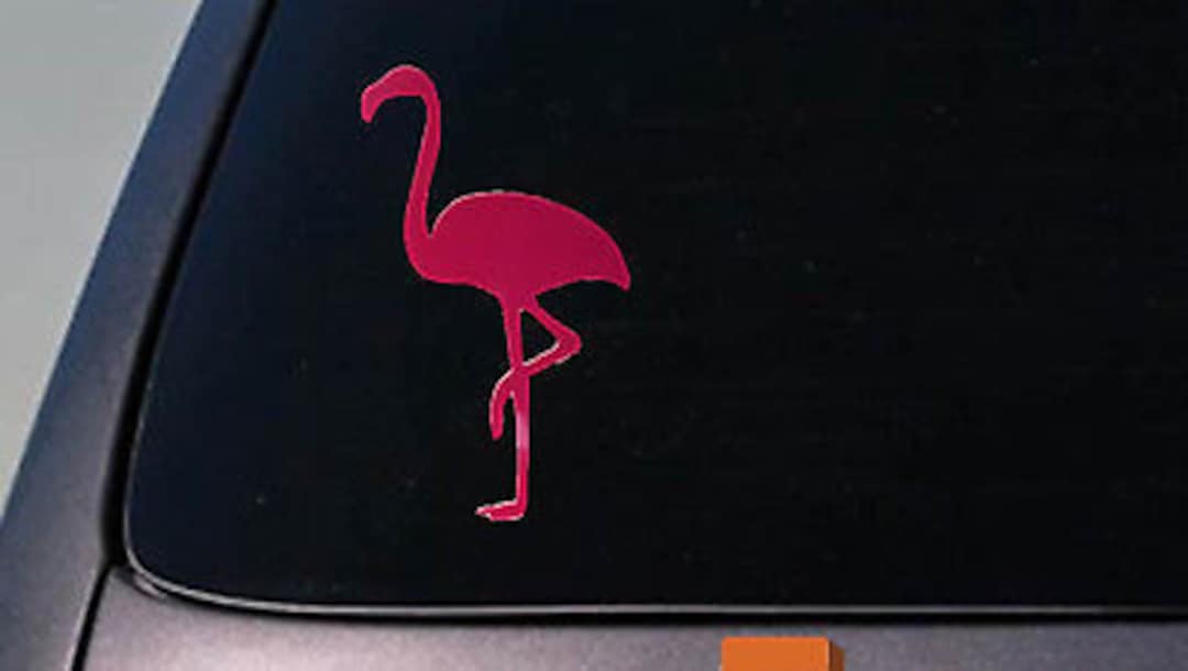 Flamingo Sticker Decal Vinyl 6 Inch *D655* - Etsy