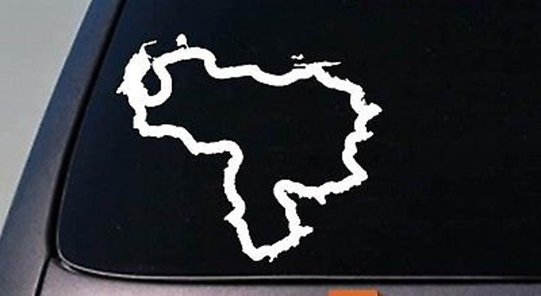Venezuela Country Sticker Truck Car Window Laptop Vinyl Decal 6 ...