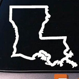 Louisiana State 6" Sticker Decal Car Truck Window College Football ...