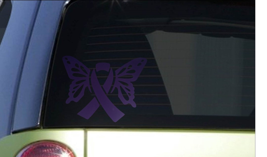 Lupus Sticker Butterfly *I399* Decal Purple Awareness Cure - Etsy