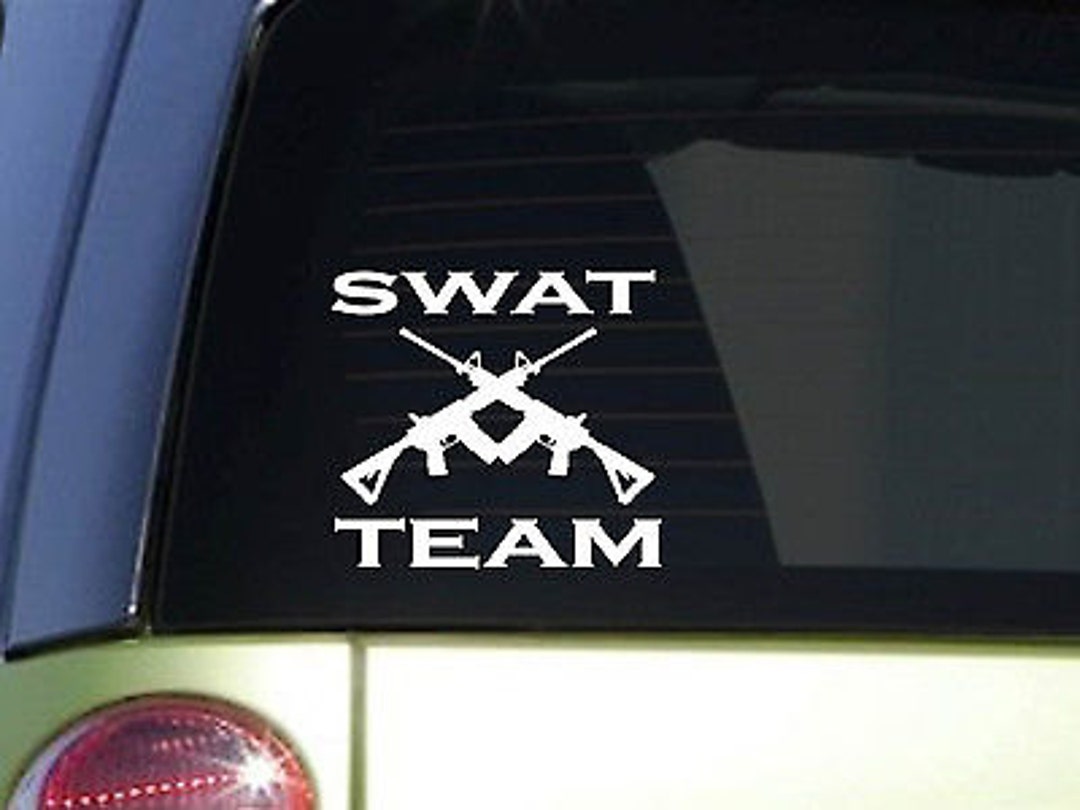 Swat Sticker *F84* Decal Police Miltary Swat Team Cruiser Bulletproof Vest Squad - Etsy