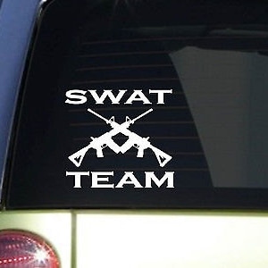 Swat Sticker *F84* Decal Police Miltary Swat Team Cruiser Bulletproof ...