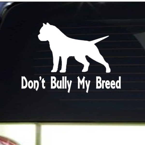 Pit Bull Decal - Etsy