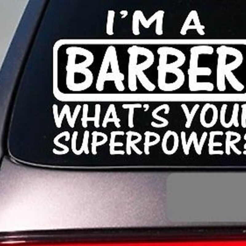 Custom Barber Stickers - Etsy
