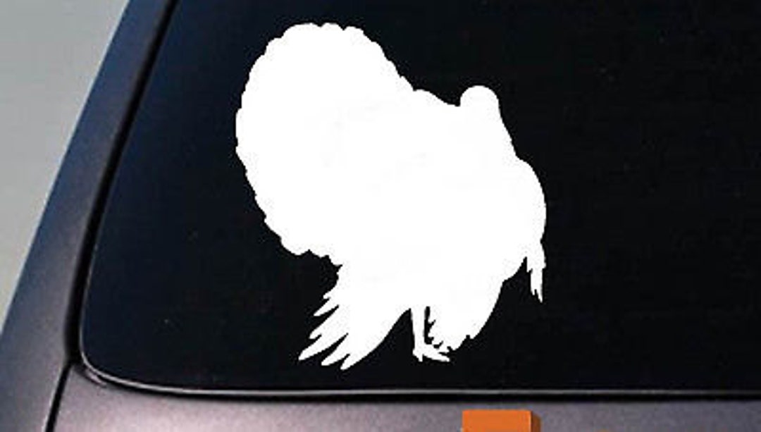 Turkey 6" Sticker Decal Car Window Truck Hunting Blind Camo Calls ...