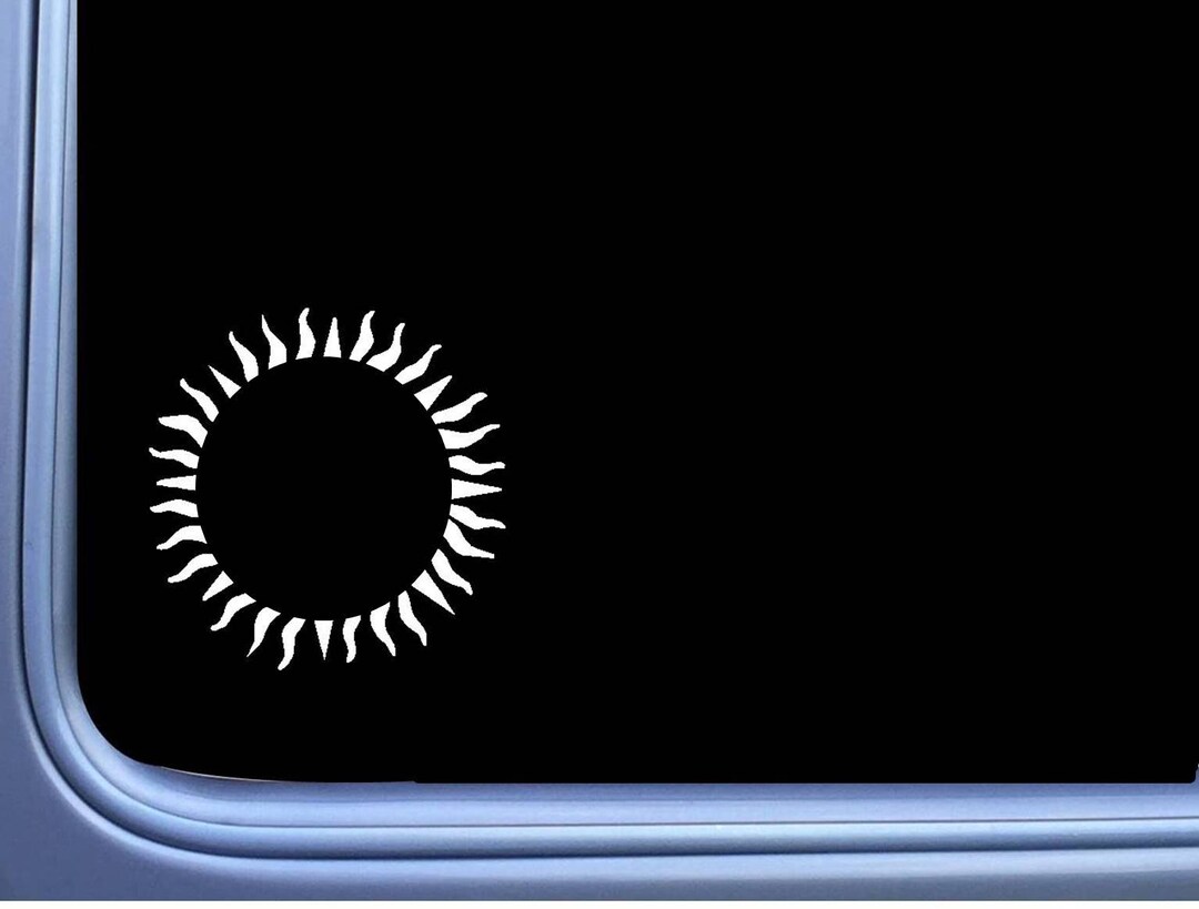 Total Solar Eclipse L403 August 21 Decal 6" Sticker Sun Moon - Etsy