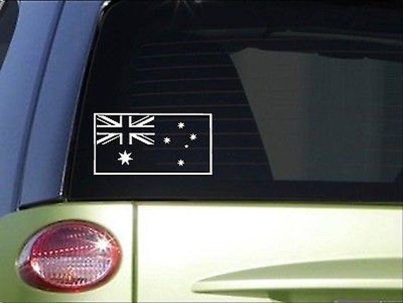 Australia Flag I086 8 Sticker Decal Aussie Down Under | Etsy