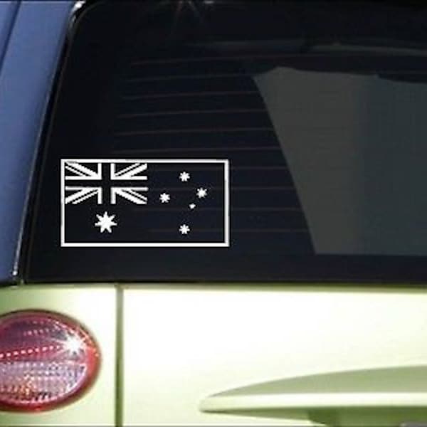 Australia Flag Decal - Etsy