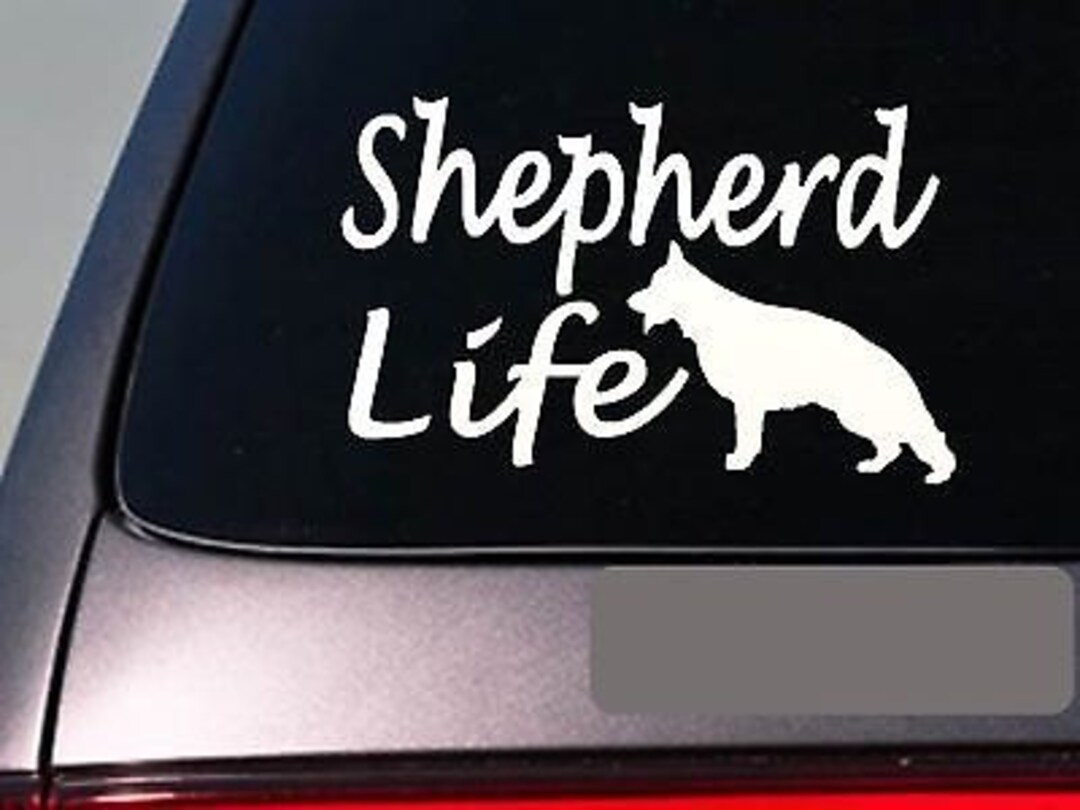 Gsd Life 6" Sticker *E752* Schutzhund Decal Vinyl K9 German Shepherd - Etsy