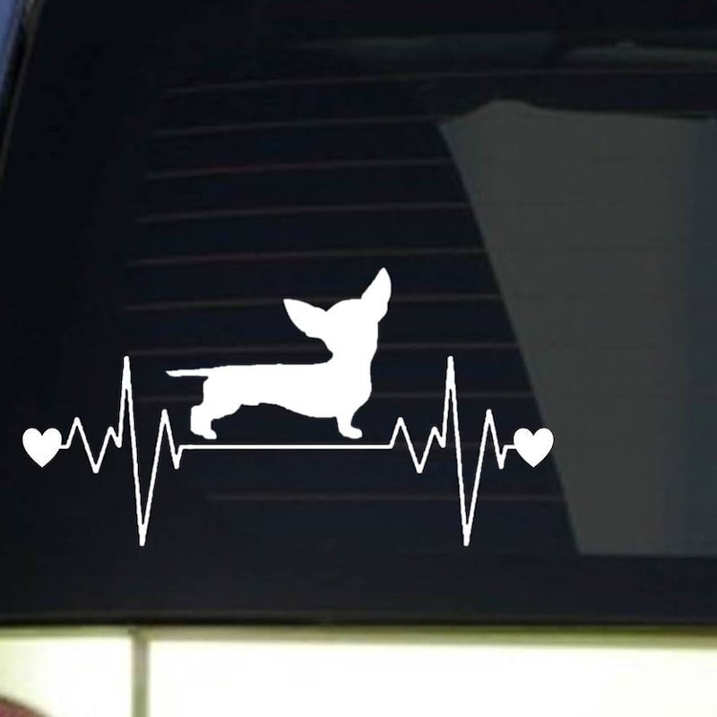 Chiweenie Decal - Etsy
