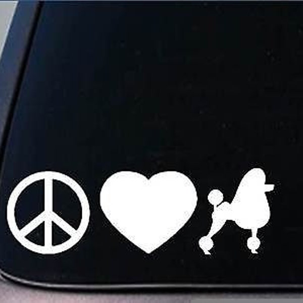 Poodle Sticker - Etsy