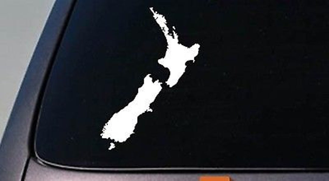 New Zealand Country Sticker Truck Car Window Laptop Vinyl Decal 6 ...