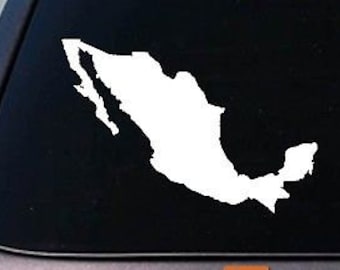 2 Pieces Queretaro Mexico Outline Map Stickers Decals 20 Colors to ...
