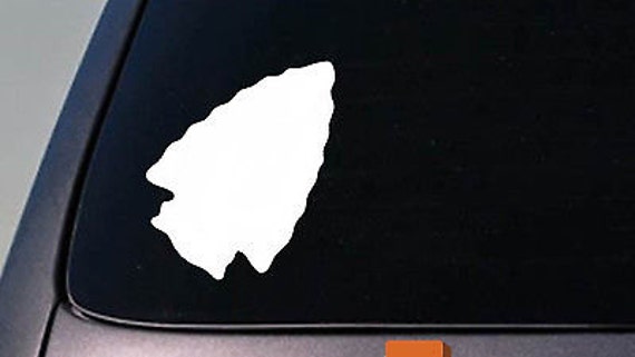 Arrow Head 6 Sticker Decal End of Trail Mocassin - Etsy