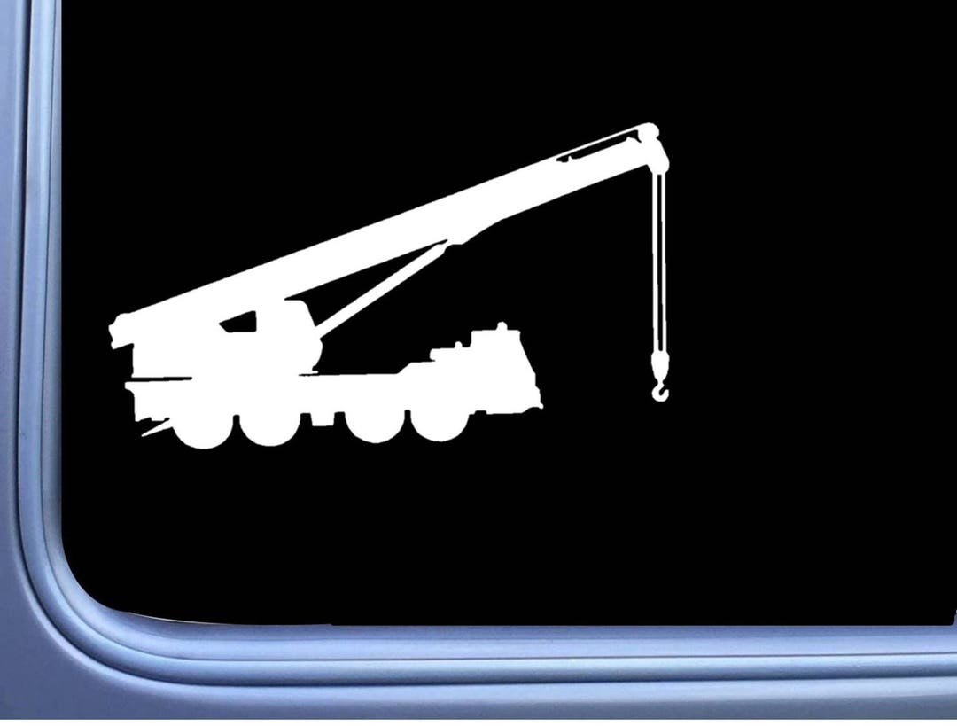 Crane Decal L990 8 Inch Sticker Decal Operator Construction - Etsy