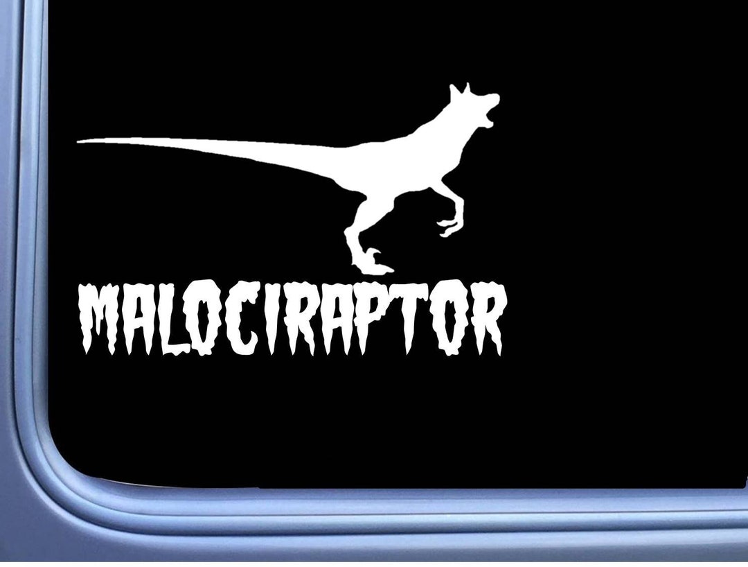 Malociraptor M393 Sticker Belgian Malinois Decal Schutzhund Maligator ...