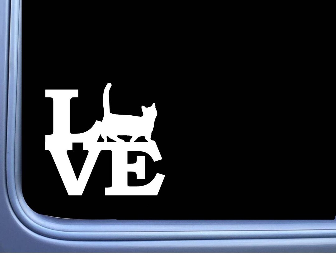 Munchkin Cat Love M355 6 Inch Sticker Decal Kitten Litterbox Catnip - Etsy
