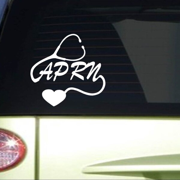 Nurse Practitioner Decal - Etsy