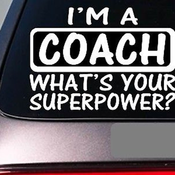 Coach Sticker - Etsy