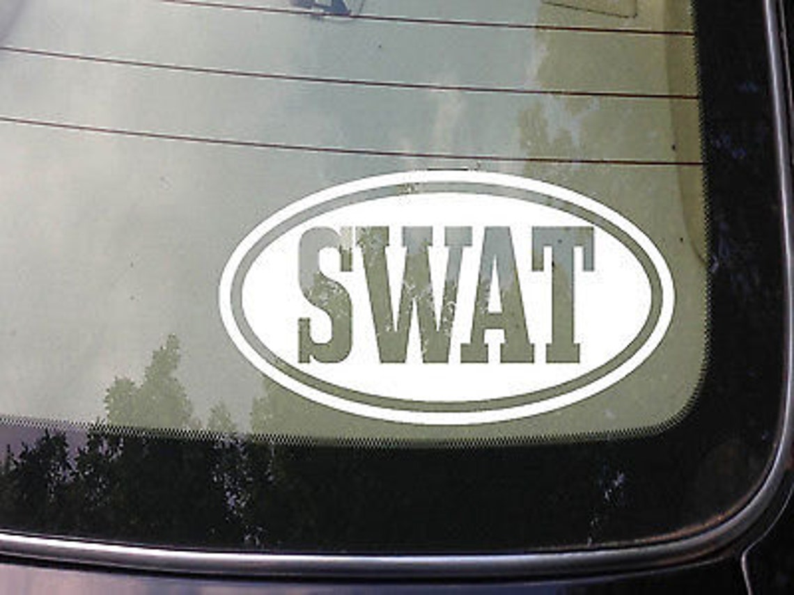 Swat Sticker Decal Police Miltary Swat - Etsy