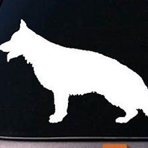 German Shepherd Decal Sticker Vinyl K9 Dog Window Laptop Police - Etsy