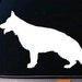 German Shepherd Decal Sticker Vinyl K9 Dog Window Laptop Police - Etsy