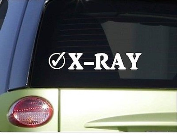 X-ray Check I026 8 Sticker Decal X-ray Tech Technician - Etsy